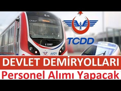 TC Devlet Demiryolları Personel Alımı Yapıyor