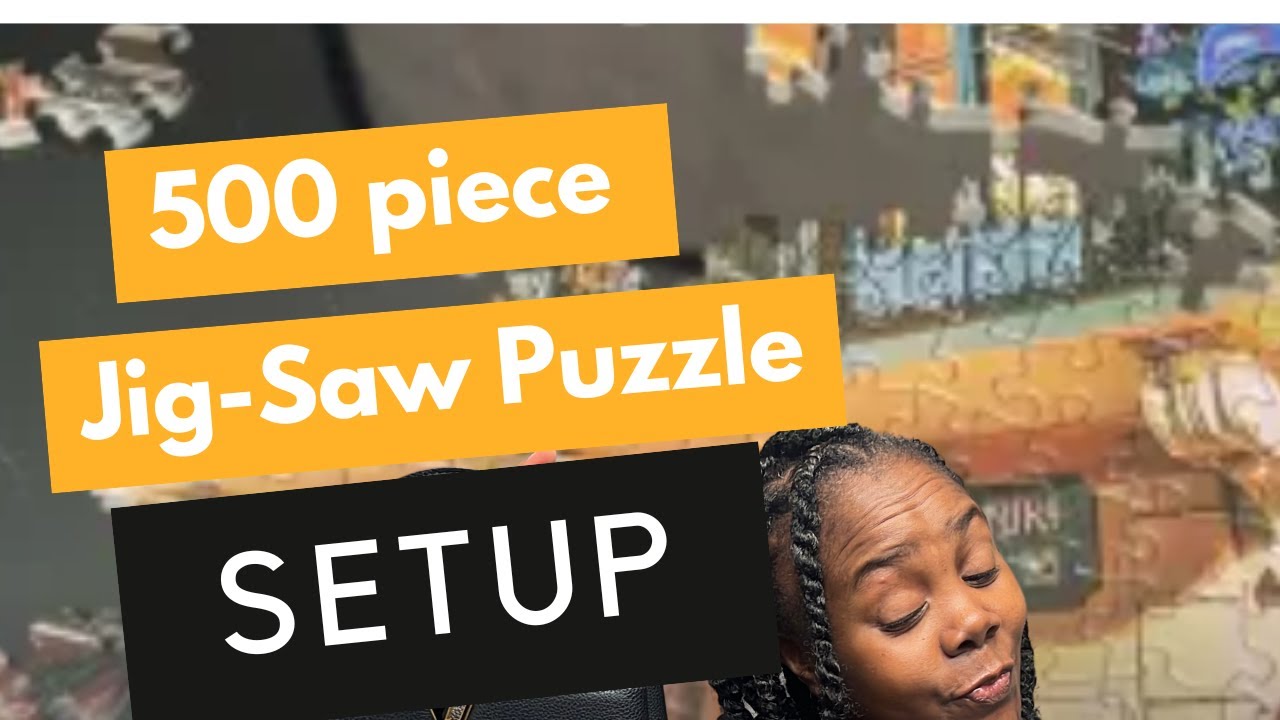 500 Piece Jig-Saw Puzzle Set up| Family Activity #puzzle #jigsawpuzzle ...
