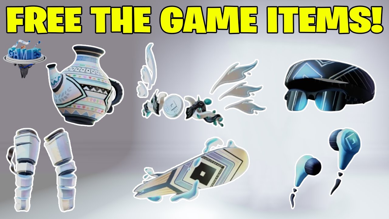 *NEW* GET ALL THESE FREE THE GAME EVENT ITEMS NOW! (ROBLOX) 🥳😎 - YouTube