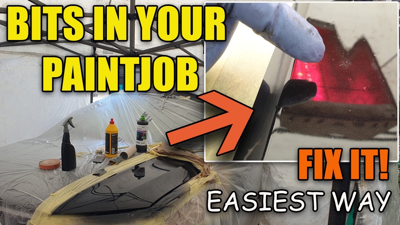 BITS?? Remove bits from your paintjob and make it like glass!! - YouTube