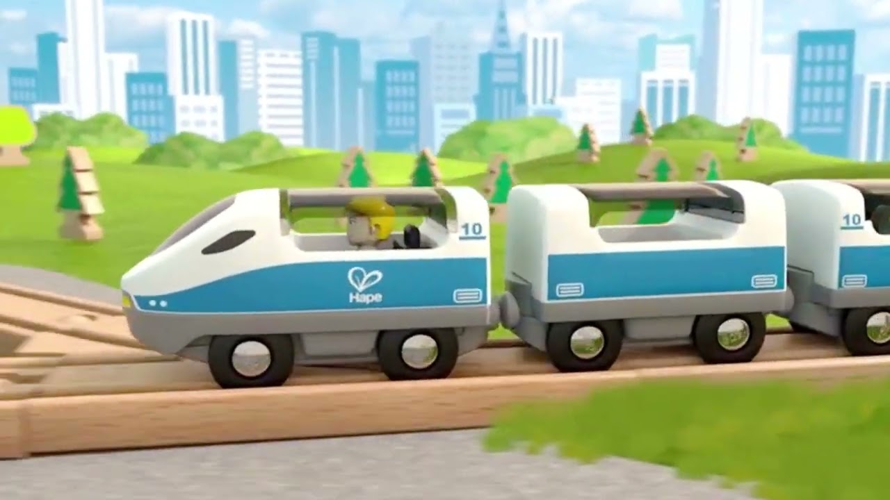 Customized Wooden Magnetic Train Track Toys Educational DIY Slot Toy ...