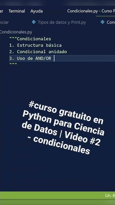 Curso gratis en Python para Ciencia de Datos 🐍 - YouTube