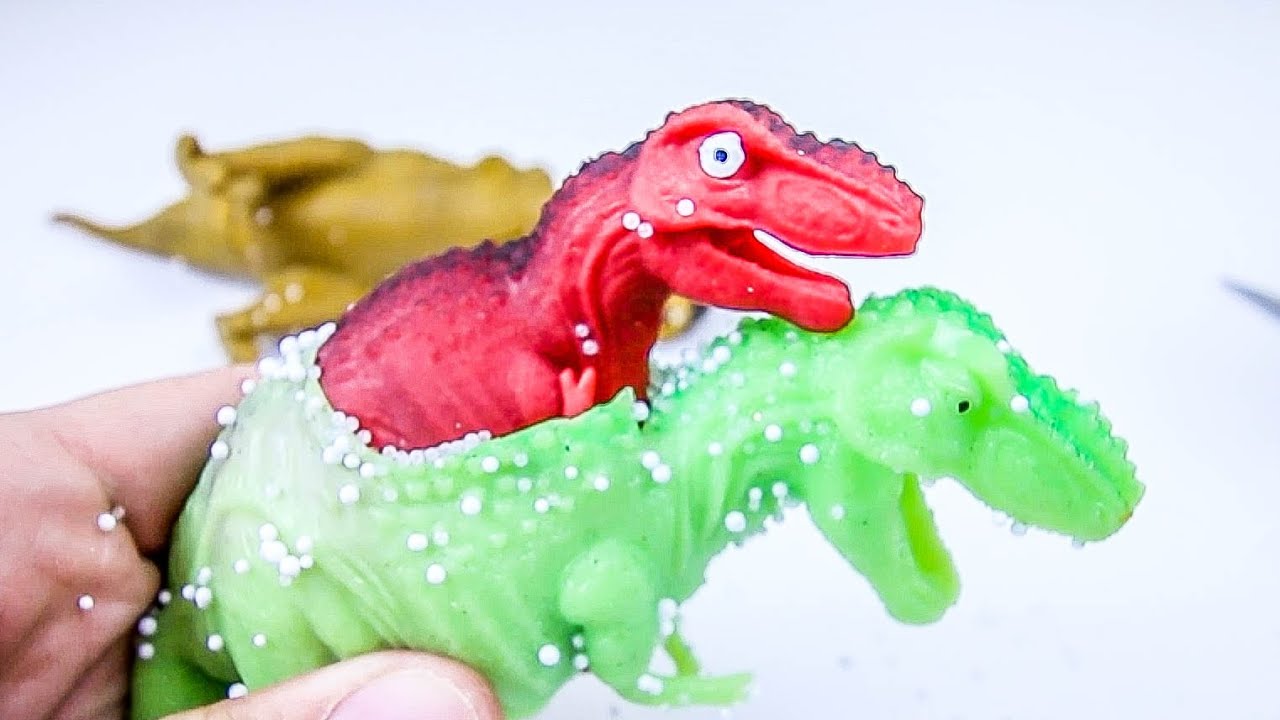 DINOSAUR PARASITE! CUTTING OPEN DINOSAURS! COOL EXPERIMENT - YouTube