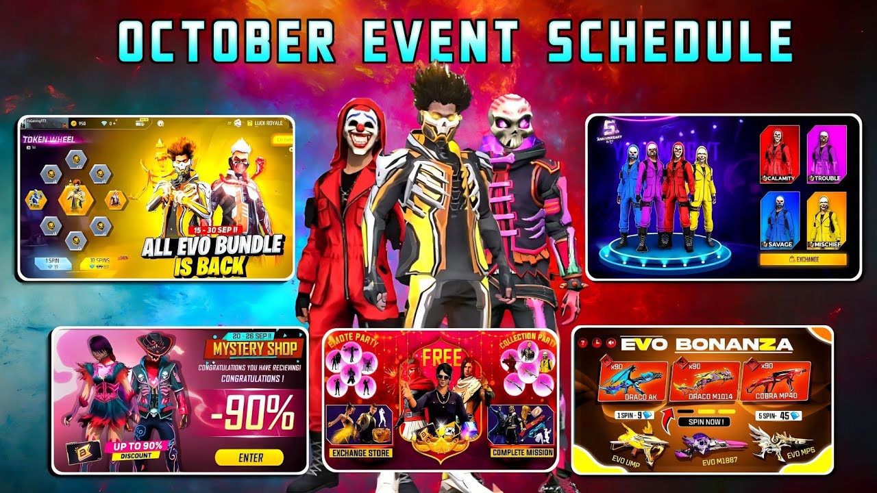 All Evo Bundle Return | Free Fire Upcoming Event | Free Fire New Event ...