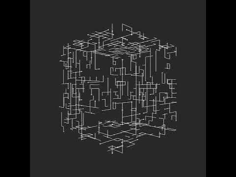 Random walk on cube ( success ). openFrameworks - YouTube