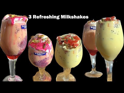 Summer Easy And Quick Milkshake recipe || Homemade Milkshake || Summer ...
