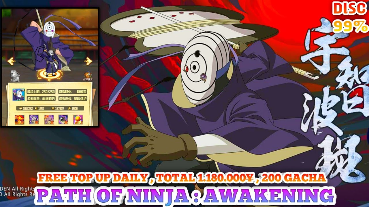 Path Of Ninja : Awakening P-SERVER - Free 1.180.000¥ Coupon Recharge ...