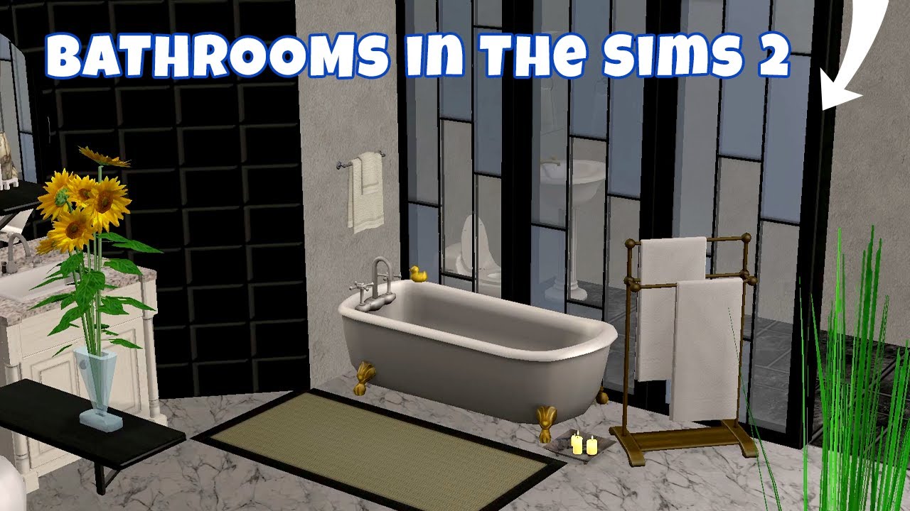 Three Bathrooms (My Building in The Sims 2) - YouTube