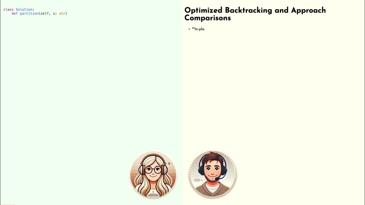 Palindrome Partitioning: Solve with Backtracking & Dynamic Programming | Audio Podcast - YouTube