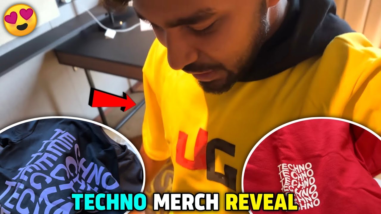TECHNO GAMERZ MERCH REVEAL | TECHNO GAMERZ | UJJWAL GAMER - YouTube
