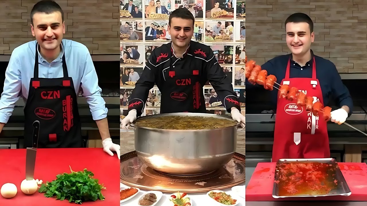 CZN BURAK Newest Video Compilation! Turkish Chef Cooking Amazing ...