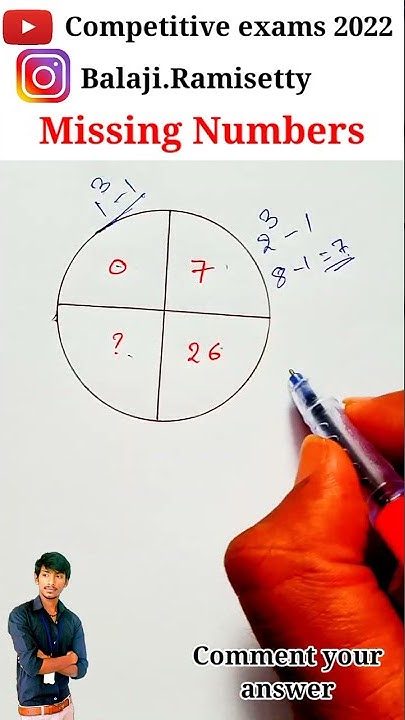Reasoning : Missing Number | Reasoning Trick Missing Number | Reasoning Series | Magic Tricks ...