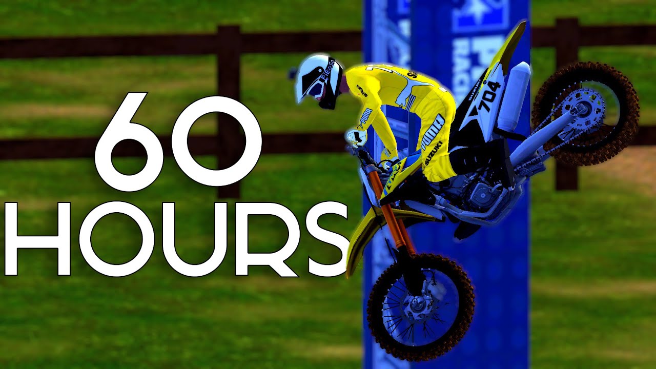 what 60 HOURS looks like in MX Bikes - YouTube