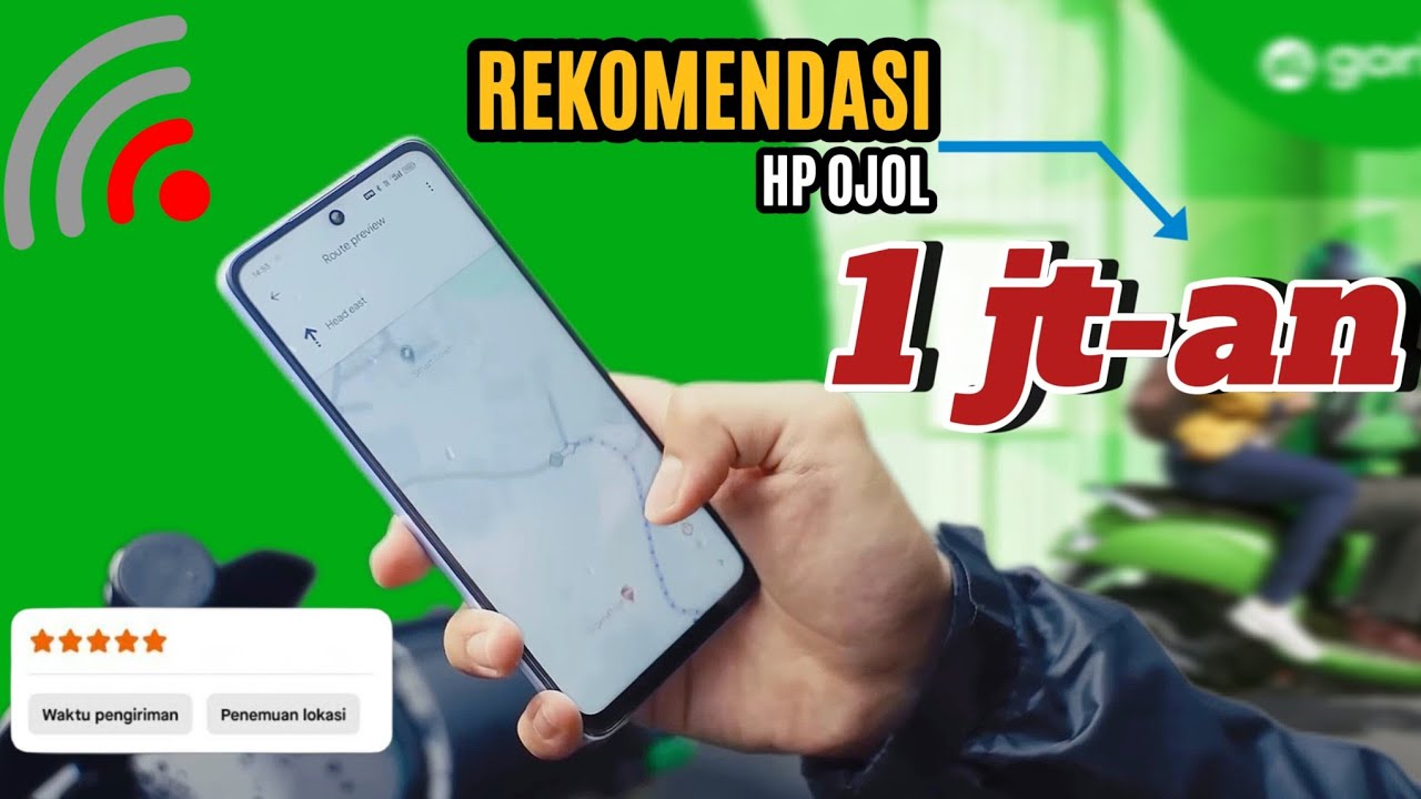 REKOMENDASI HP OJEK ONLINE 1Jt-an 2024📍 Baterai Awet, Charging Cepat ...