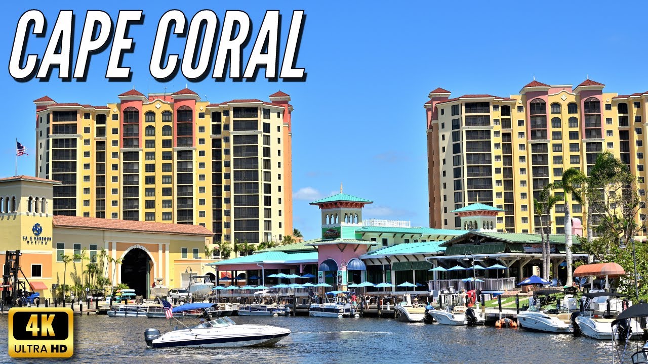 Cape Coral - Cape Harbour Marina - YouTube