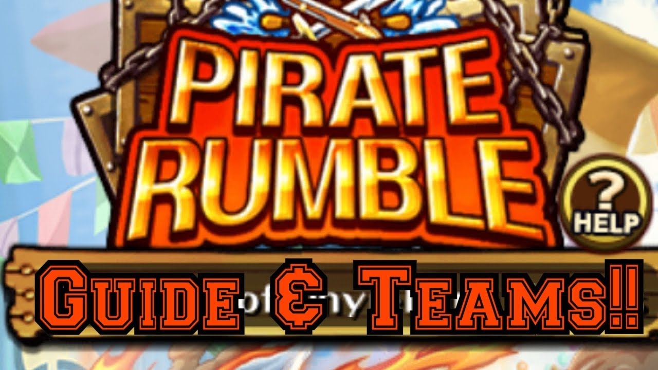 [OPTC]PIRATE RUMBLE IS HERE!Guide Through the New Event & 3 Teams For ...