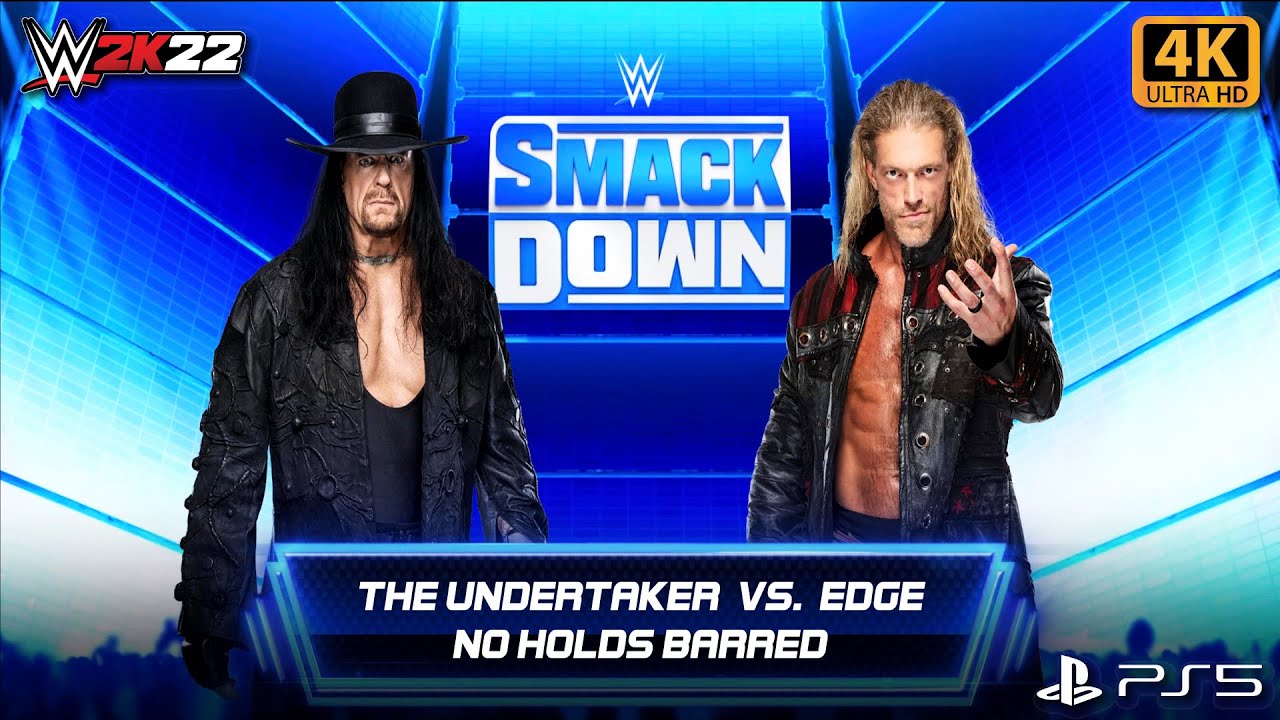 FULL MATCH - The Undertaker vs. Edge - No Holds Barred: Smack Down ...