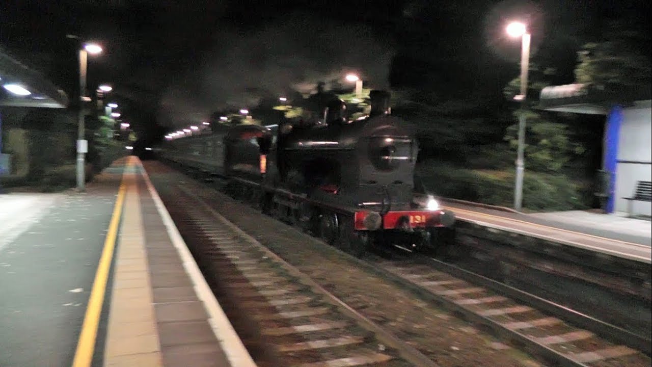 RPSI's Ex GNRI Q class loco No. 131 on the ''Steam & Jazz'' - Friday ...
