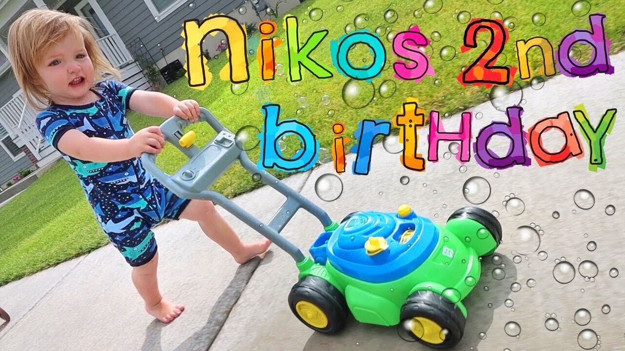 NiKO 2nd BiRTHDAY!! baby bear is getting big! Ultimate family party ...