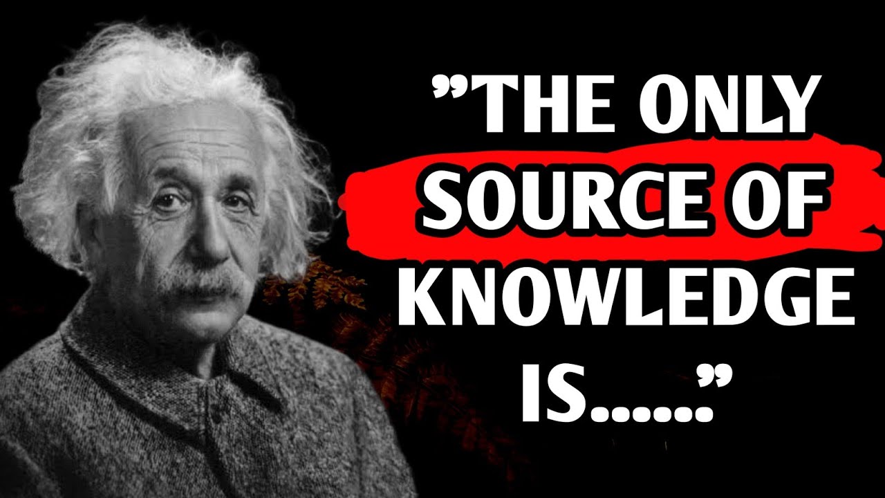 Albert Einstein speech | Albert Einstein Quotes you should know before ...