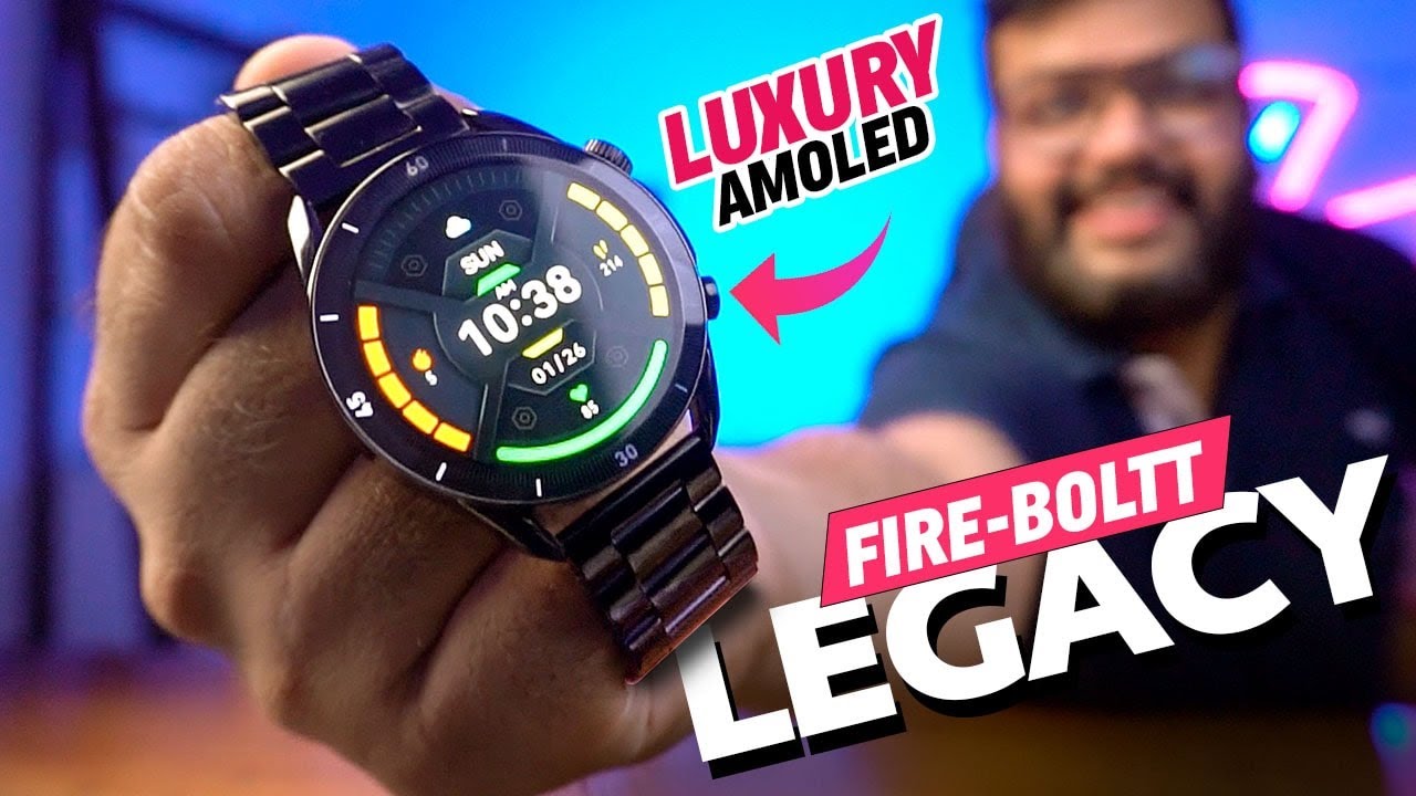 Fire-Boltt Legacy Smartwatch Review! -⚡️BEST Budget Stainless Steel ...