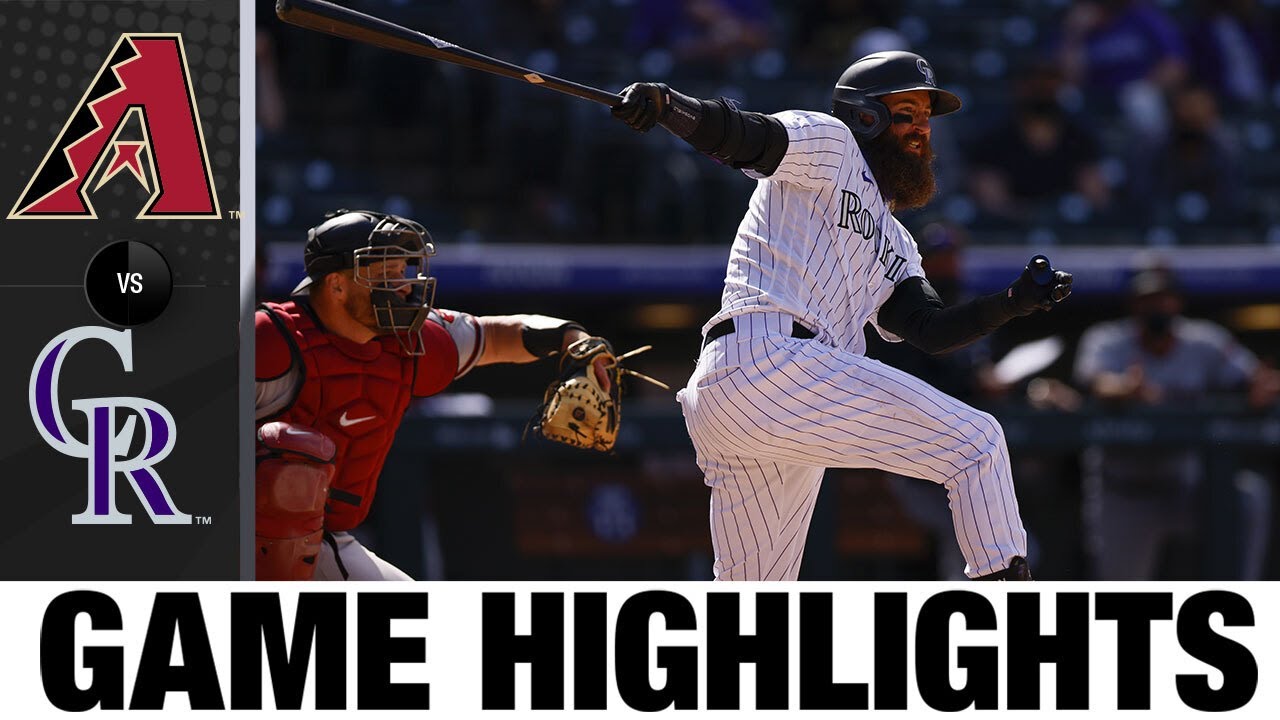 D-backs vs. Rockies Game Highlights (4/8/21) | MLB Highlights - YouTube