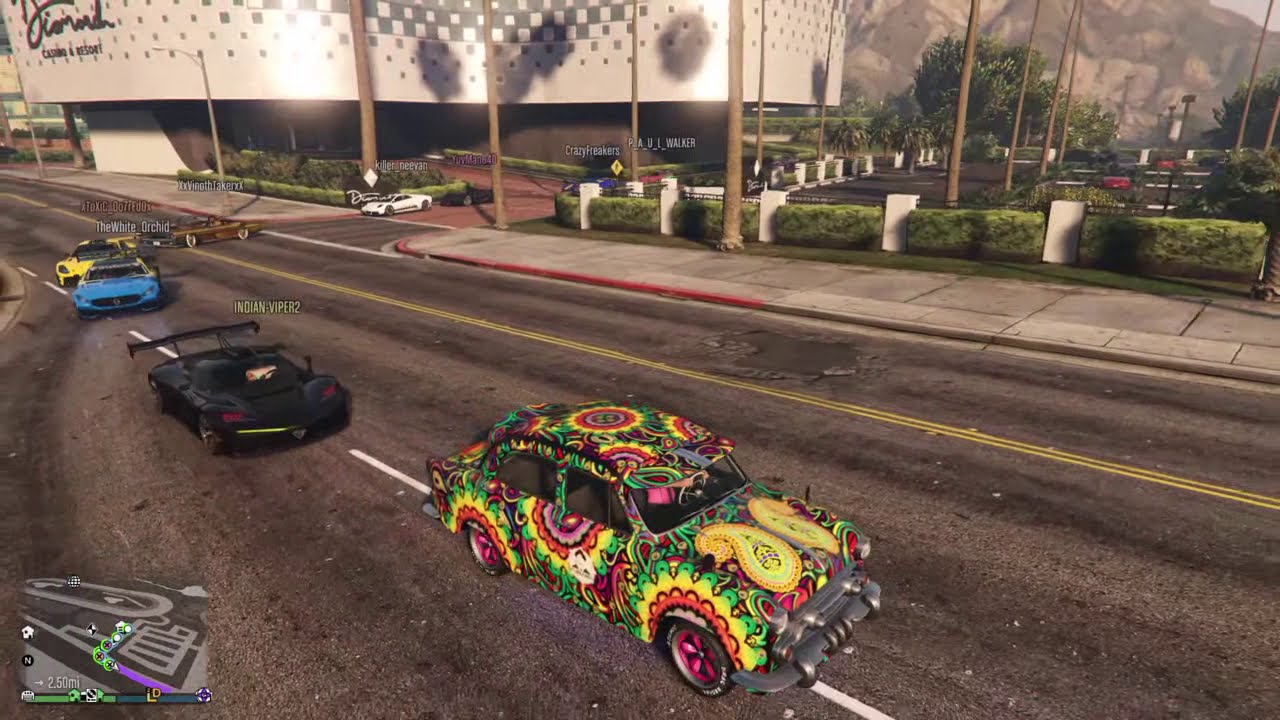 GTA Car Meet Party Tamil Roar Clan - YouTube