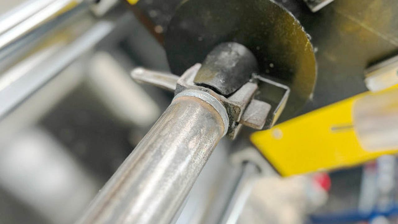 Automatic Standard Ledger Welding Machine - YouTube