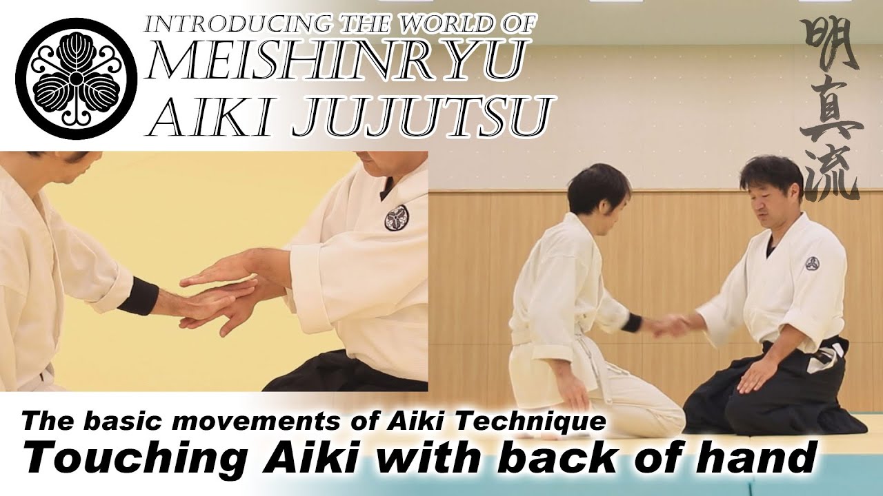 The basic movements of Aiki Technique of Meishinryu: Touching Aiki with ...