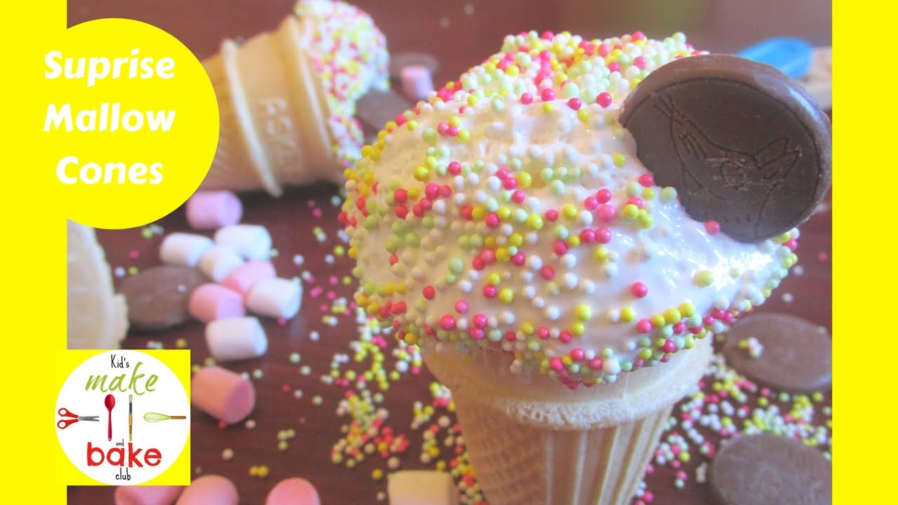 Surprise Mallow Cups | Bake It! - YouTube
