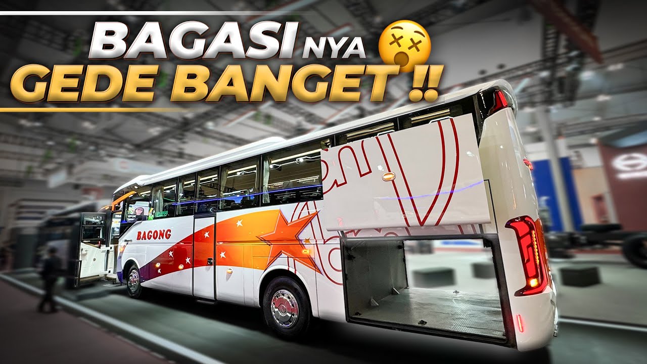 SOLUSI BUS TERJANGKAU DENGAN BAGASI LUAS NIH | Hino AK240 GIIAS 2024 ...