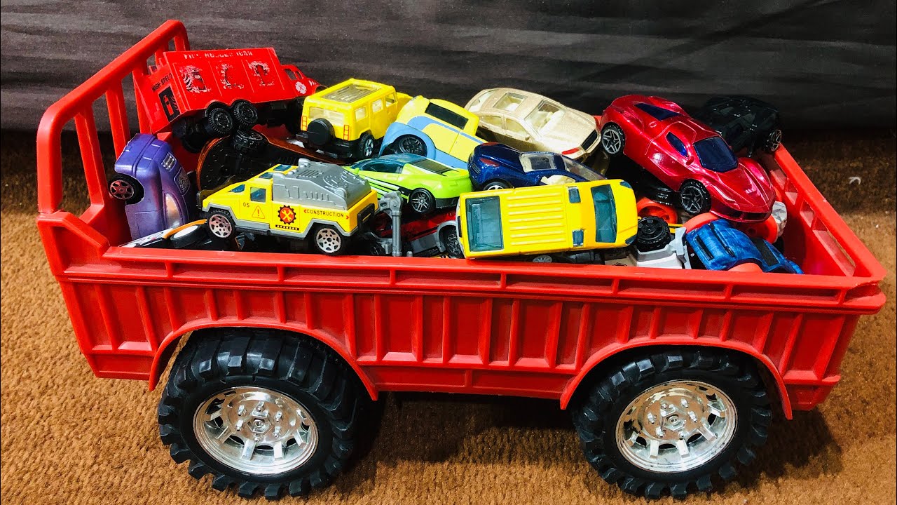 TROLLEY IS Full OF DIE CAST TOYS | CAR TOYS | MINI CAR SHOW | YELLOW ...
