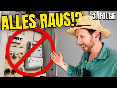 ALLES RAUS! Elektrik bei einer Haussanierung von 1970 JWS Reaction