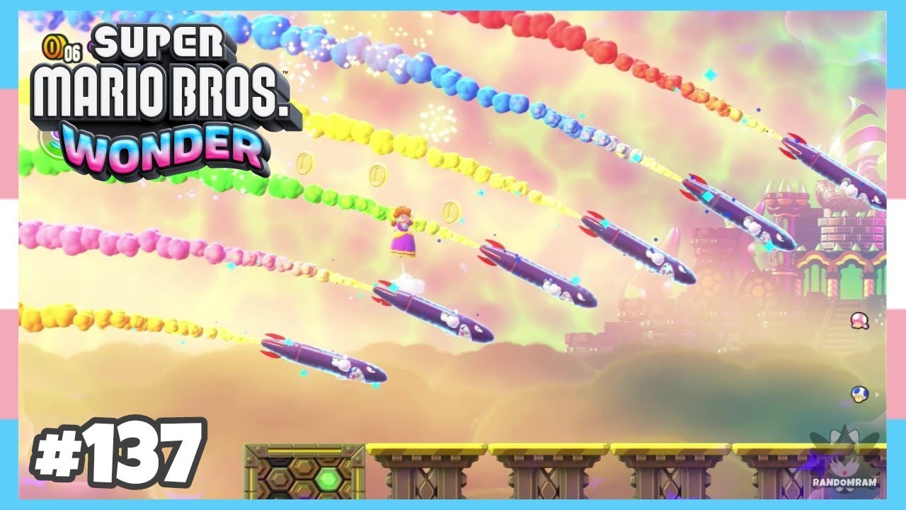 Petal Isles - Missile Meg Mayhem *Completed* In Super Mario Bros Wonder ...