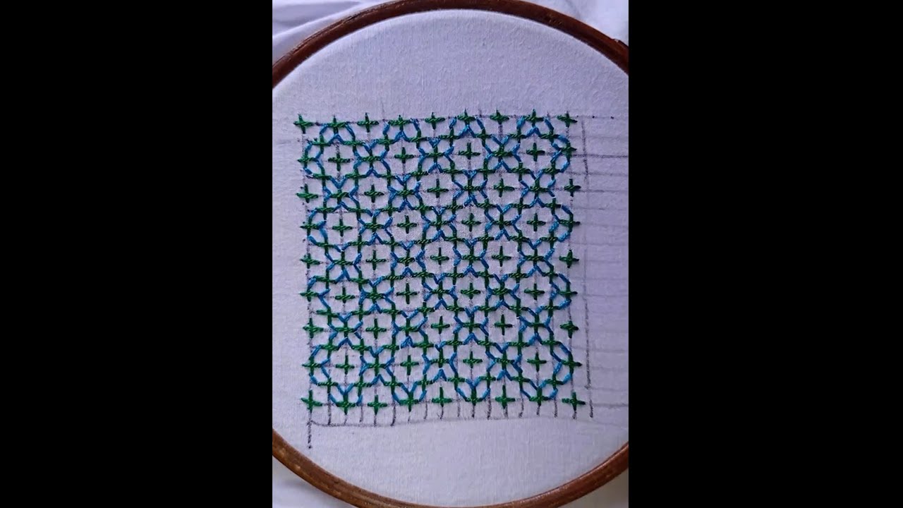 Hand embroidery simple patterns embroidery designs 🌸 #shorts - YouTube