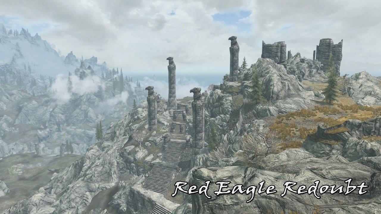Skyrim Red Eagle Redoubt (Ambient + Music) - YouTube