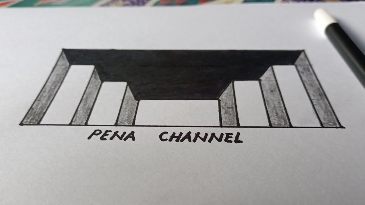 GAMBAR 3 DIMENSI MUDAH DAN SIMPEL - YouTube