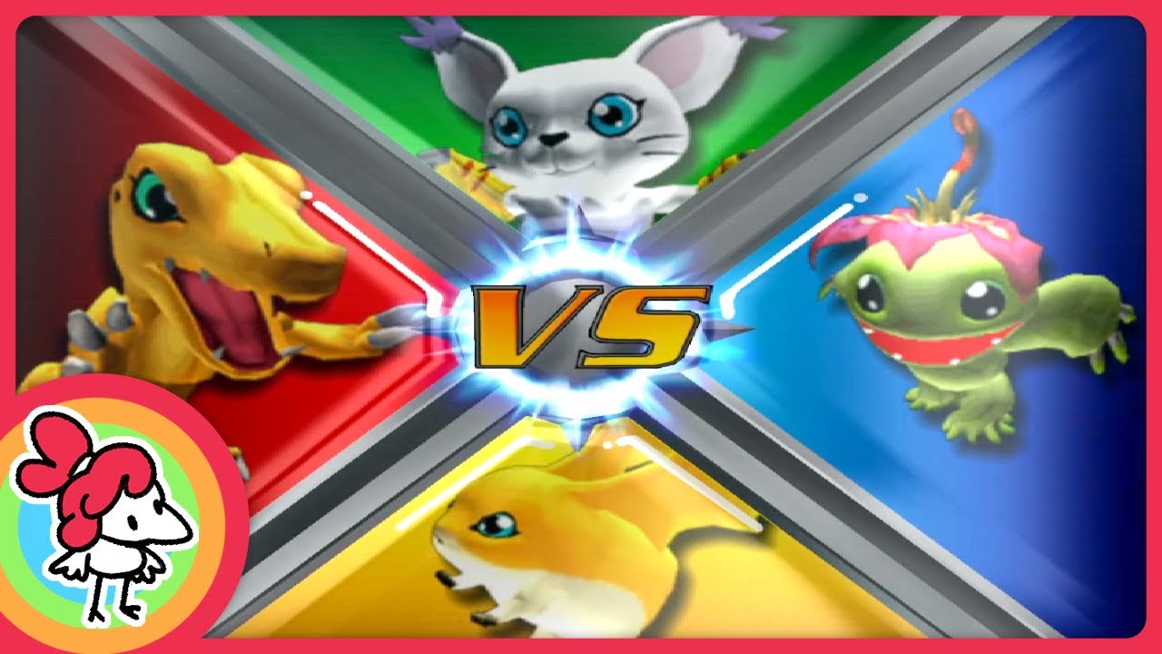 Digimon Rumble Arena 2 (4 player) - YouTube