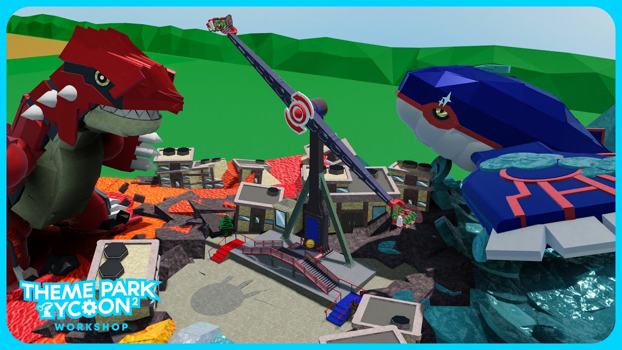 Pokemon Battle G-Force Blueprint in Theme Park Tycoon 2 - YouTube