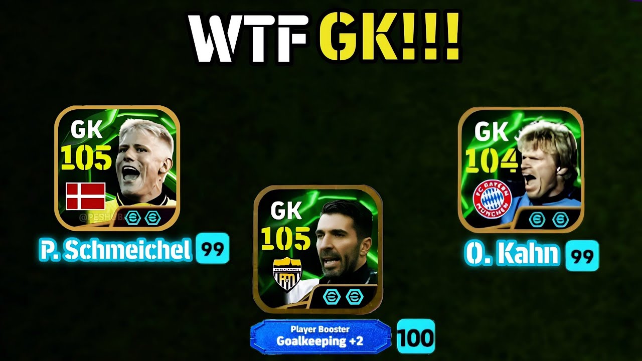 G. BUFFON New Epic GK Double Booster 105 Rated 🤯 | Better Than All ...