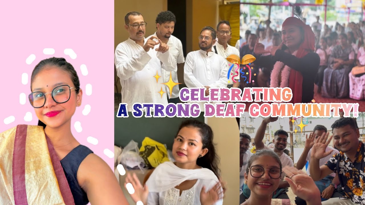 Celebrating a Strong Deaf Community! 🎊 - YouTube