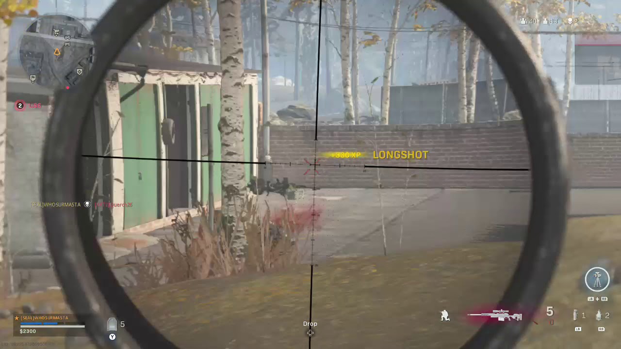 Warzone COD Team gets owned by 50 cal - YouTube