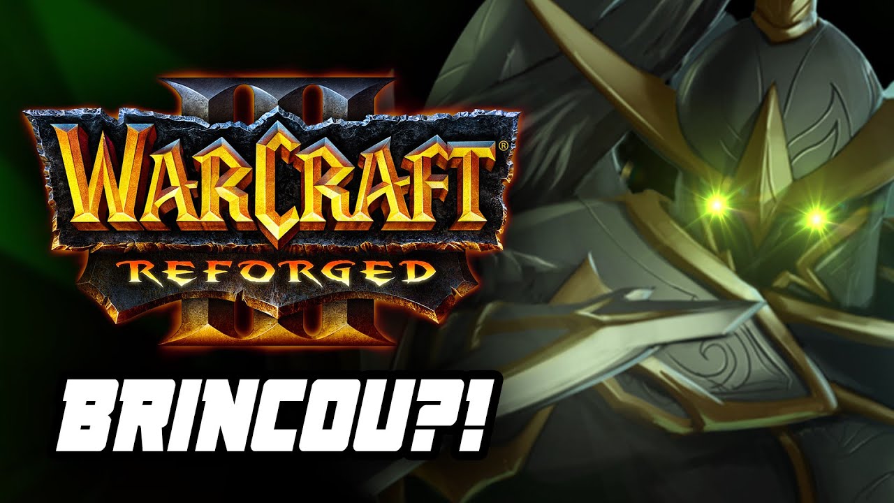 WARCRAFT 3 REFORGED: WARDEN BRINCOU NO 2V2?! Night Elf WC3 remaster ...