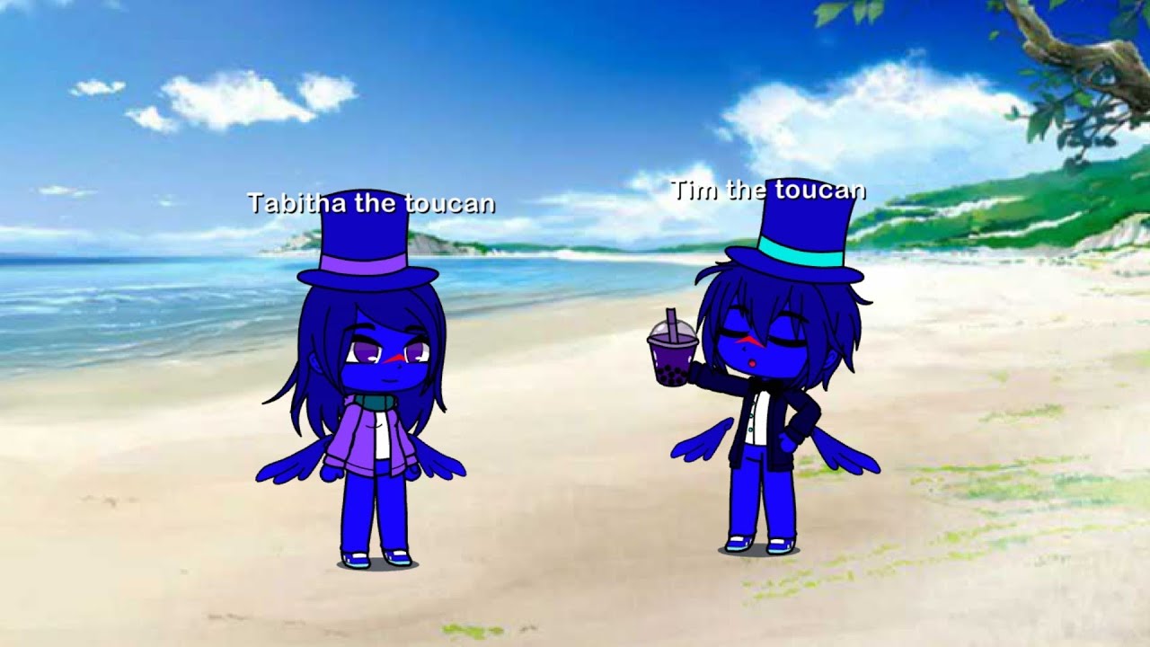 Gacha Club- Tim the toucan tries the Grimace shake!! - YouTube