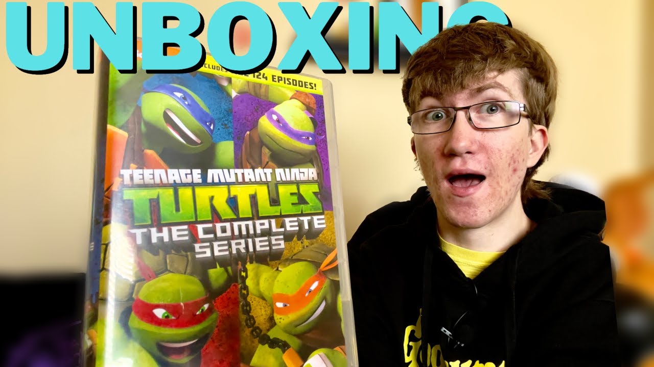 Teenage Mutant Ninja Turtles (2012) The Complete Series DVD Unboxing ...