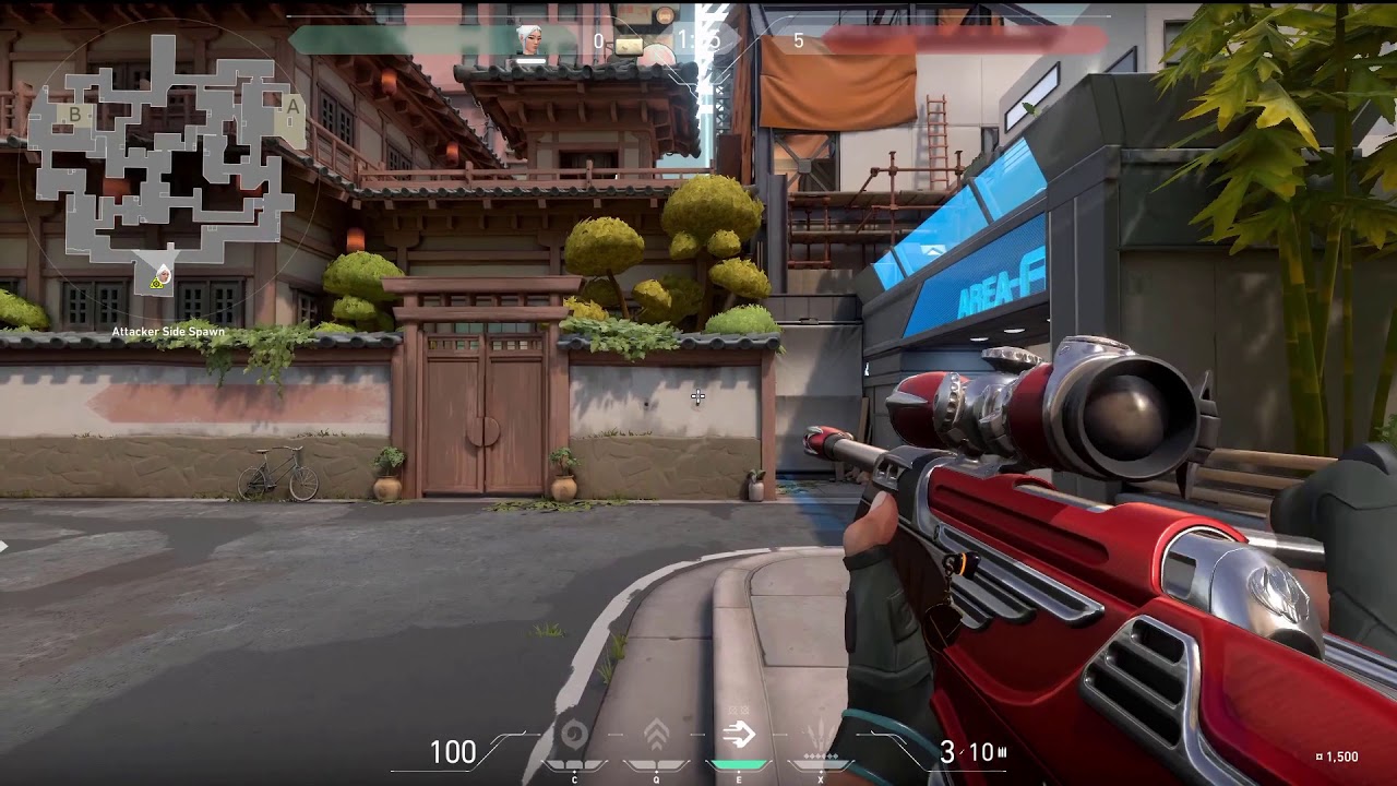 Luxe Operator Skin - VALORANT - YouTube