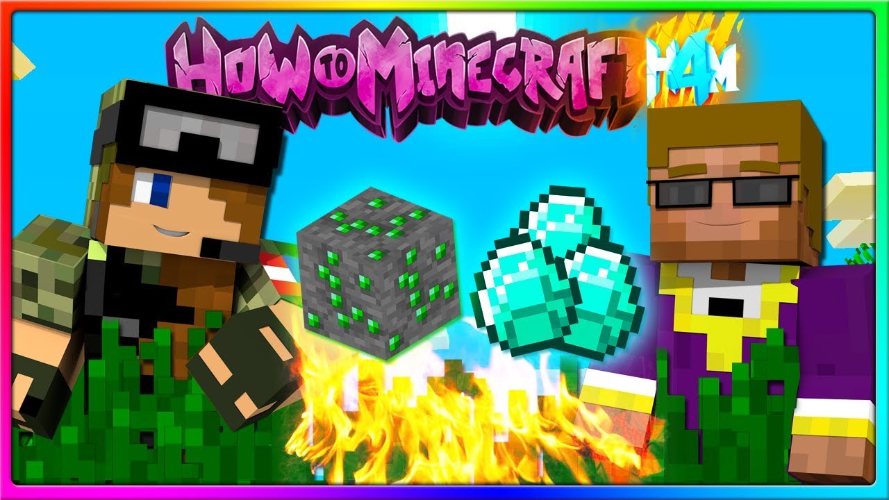 Minecraft - Diamonds vs Emeralds | Episode 71 of H4M (How to Minecraft ...