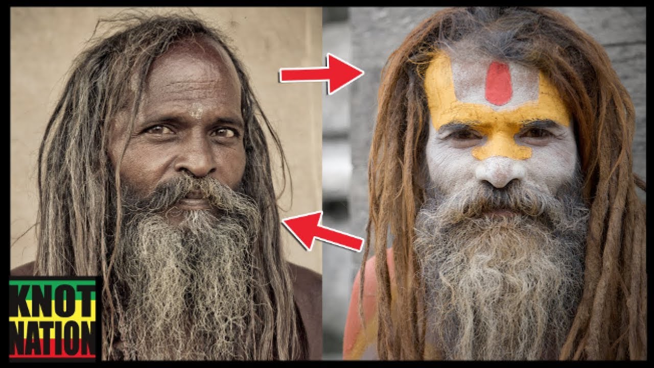 Sadhu India Dreadlocks - YouTube