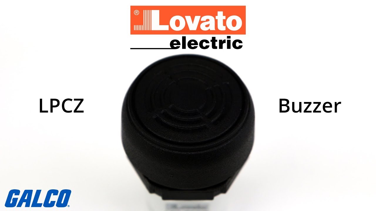 Lovato's LPCZ Monoblock Buzzers - YouTube