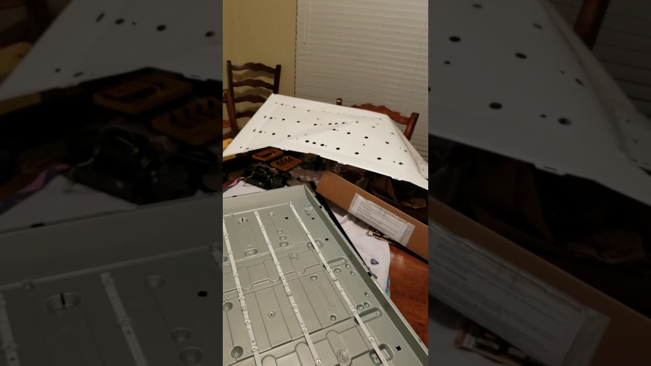 Bad LED TV module clip - YouTube